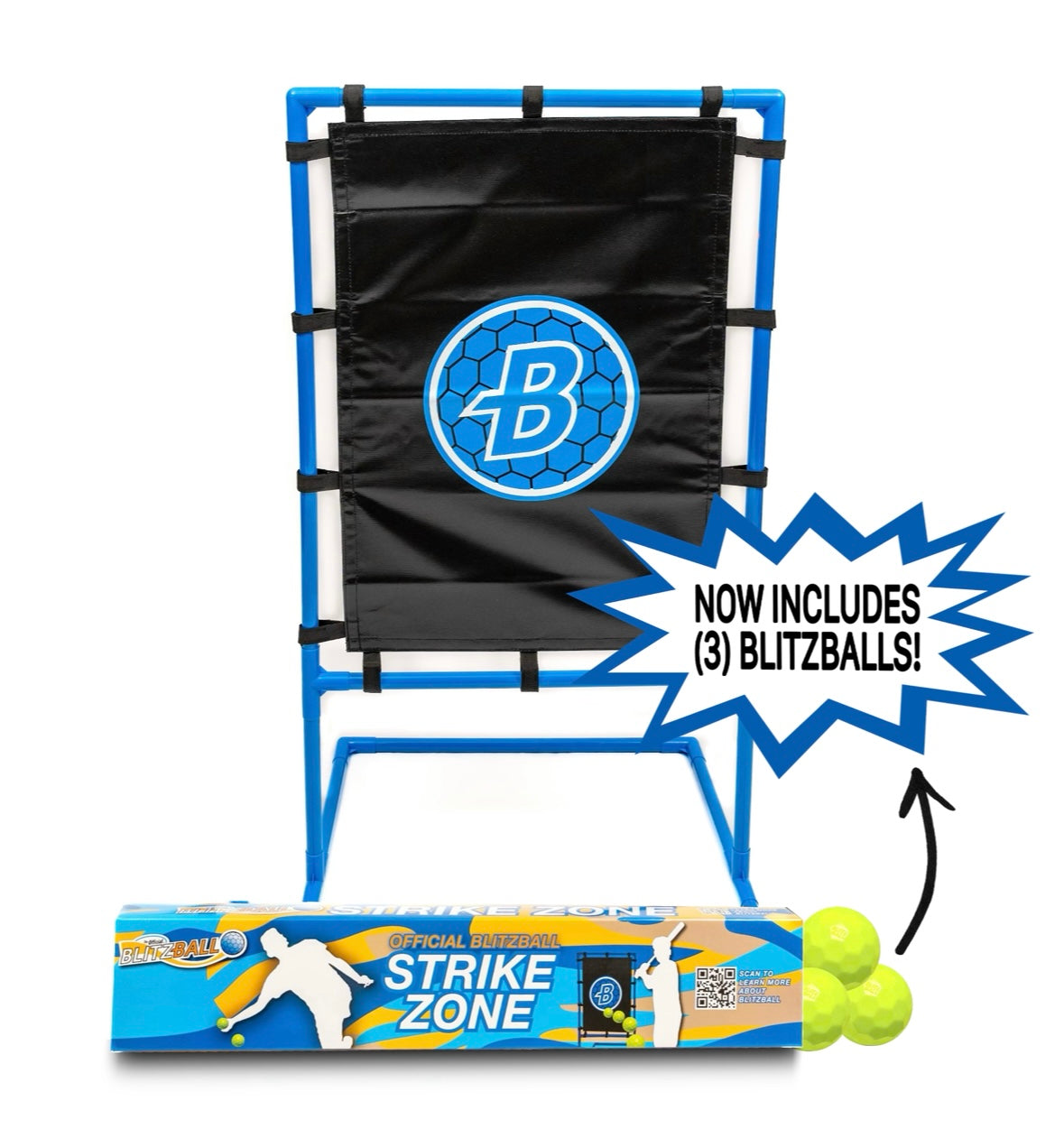 Blitzball Strike Zone Target - Includes (3) Blitzballs – Blitzball Shop